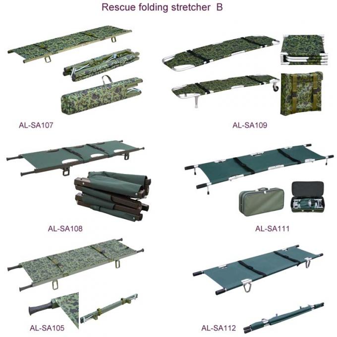 Light-Weighted Foldable Military Pole Stretcher Aluminum Alloy ...