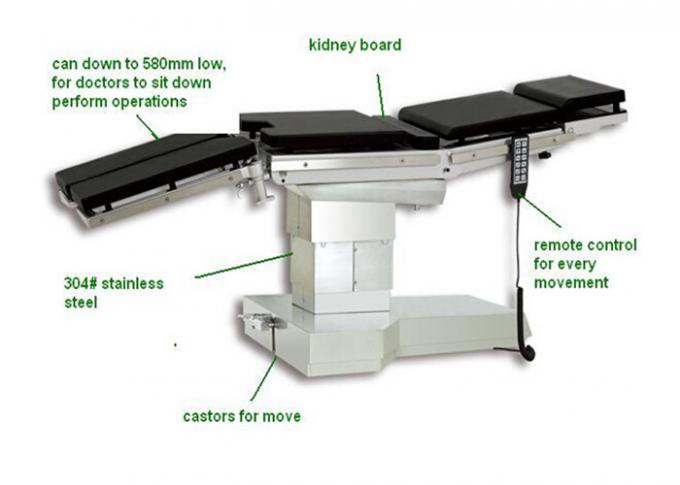 Electric Stainless Steel Surgical Table OT Bed Operating Room Tables ...