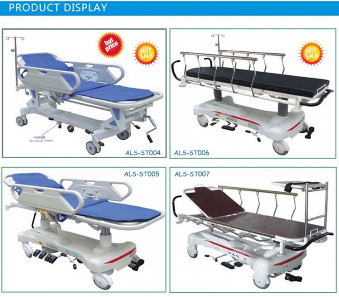 ABS Multi-Functional Patient Transportation Cart Hospital Stretcher ...
