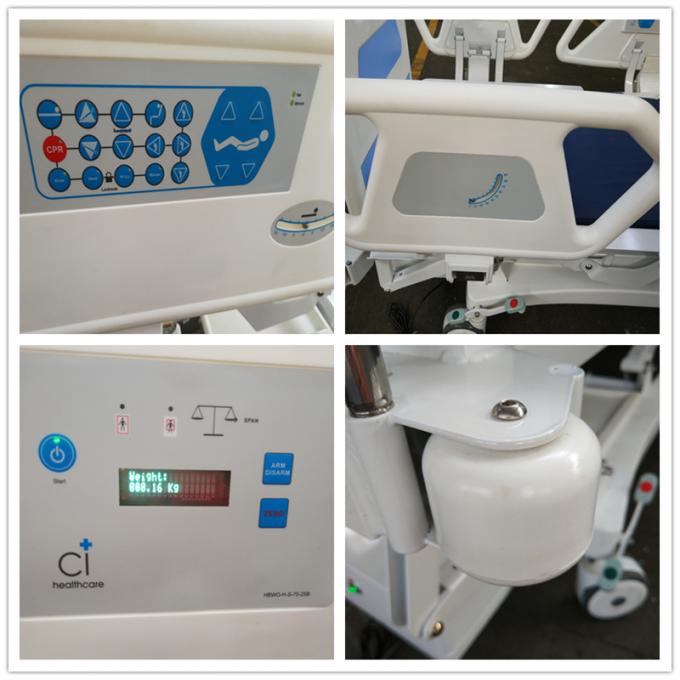 CPR ICU Hospital Electric Beds 7 Function Luxurious Cardiac Position ...
