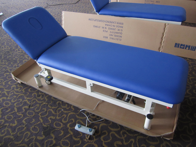 Medical Adjustable Electric Examination Couch, Medical Exam Table With ...