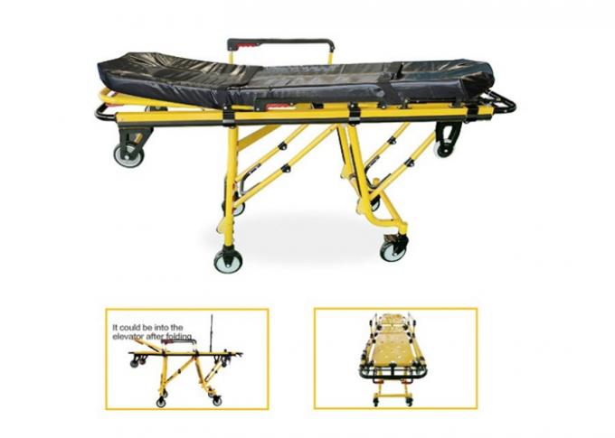 Automatic Loading Wheeled Ambulance Stretcher Trolley For Incubator ...