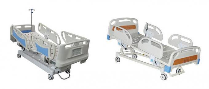 Remote Control Hospital Electric Beds , Large Size Hospital Emergency Bed