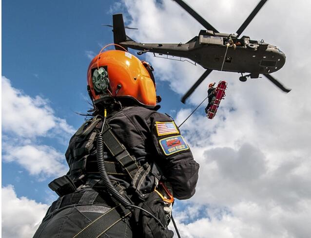 Foldable Conversion PE Basket Rescue Stretcher 300kg For Helicopter