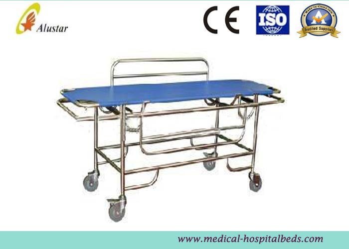Foldable 150kg Patient Monitor Trolley With 4 Wheels