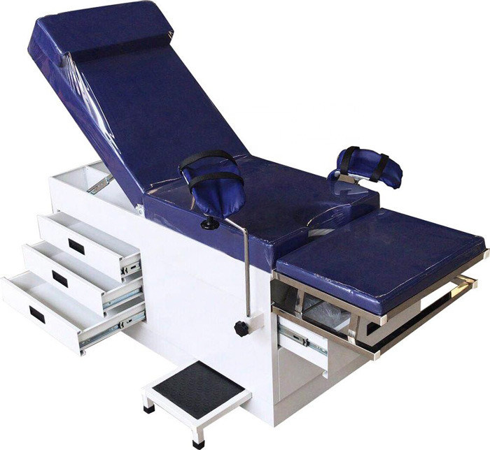 Adjustable Hospital Exam Table Patient Examination Medical Bed With Cabinet Adjustable Hospital Exam Table Patient Examination Medical Bed With Cabinet